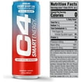 C4 Smart Energy Drink, Cherry Berry Lime, Zero Sugar, Nootropic Brain ...