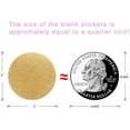 1 Inch Color Coding Label Garage Sale Stickers Blank Yard Sale Price ...