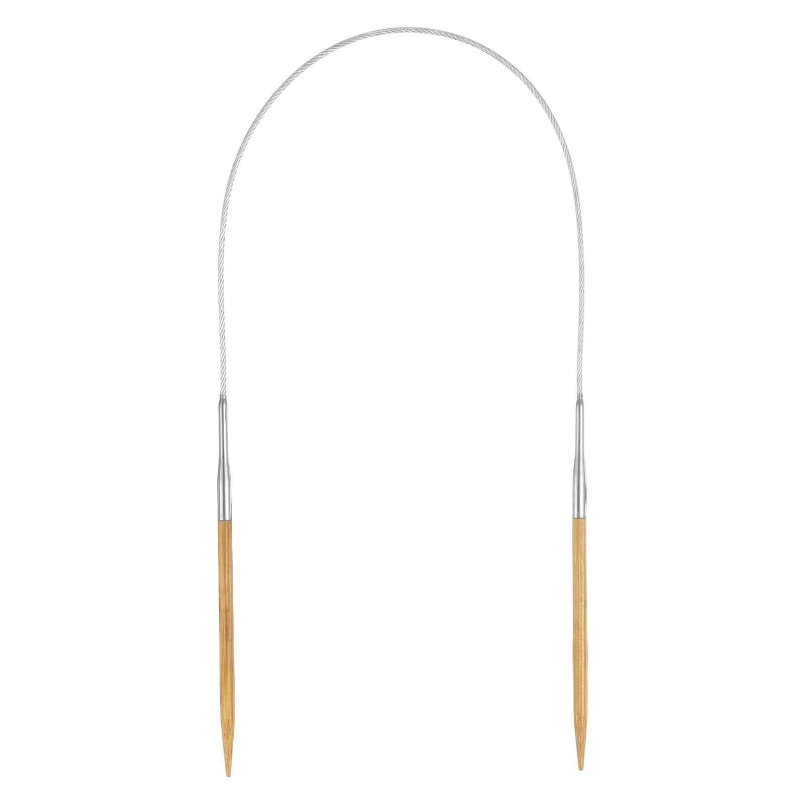 Click here for Uxcell Size Us 5 (3.75mm) Bamboo Steel Cable Circu... prices