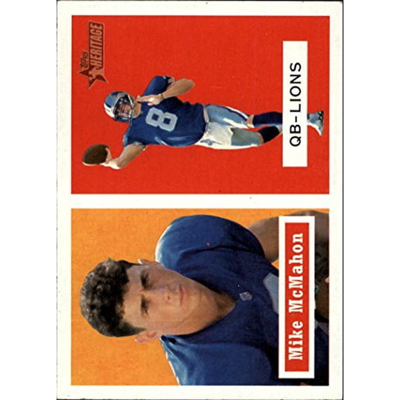 2002 Topps Heritage #67 Mike McMahon NFL Football Trading Card ...