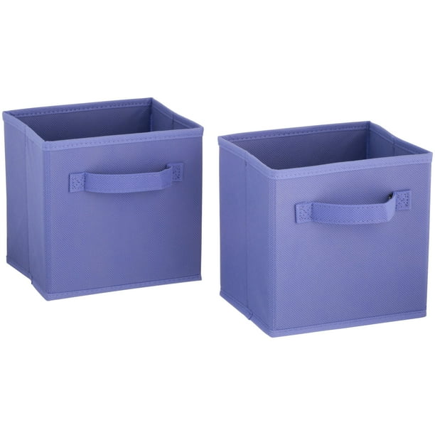 ClosetMaid Mini Fabric Drawer, Light Purple, 2pk - Walmart.com