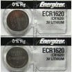 Panasonic CR1620 3V Lithium Coin Battery Pack of 5 for Watches Clocks ...