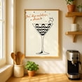 Affixzi Wall Decor Print: One Rio Martini - Martini with Rios Tile ...