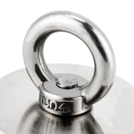 Loewten 110kg Salvage Strong Recovery Magnet Treasure Fishing Retrieval ...