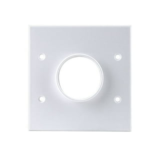 COMMSCOPE 108685025 8 PORT FACEPLATE DOUBLE GANG WHITE - Walmart.com