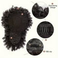 Afro Puff Drawstring Ponytail Extensions With Bangs Pineapple Updo Hair ...