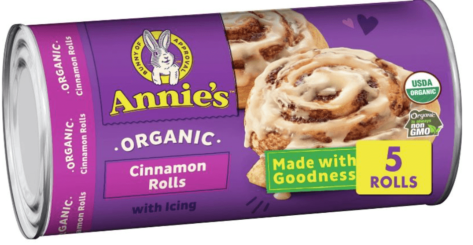 (12 Pack)Annies Homegrown Cinnamon Rolls, 17.5 oz. - Walmart.com
