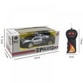 Police RC Car Toy Super Exotic Large Remote Control Sports Car with ...