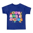 Adeawade Girl Tops Round Neck Tee Short Sleeve Tops Cartoon Letter ...
