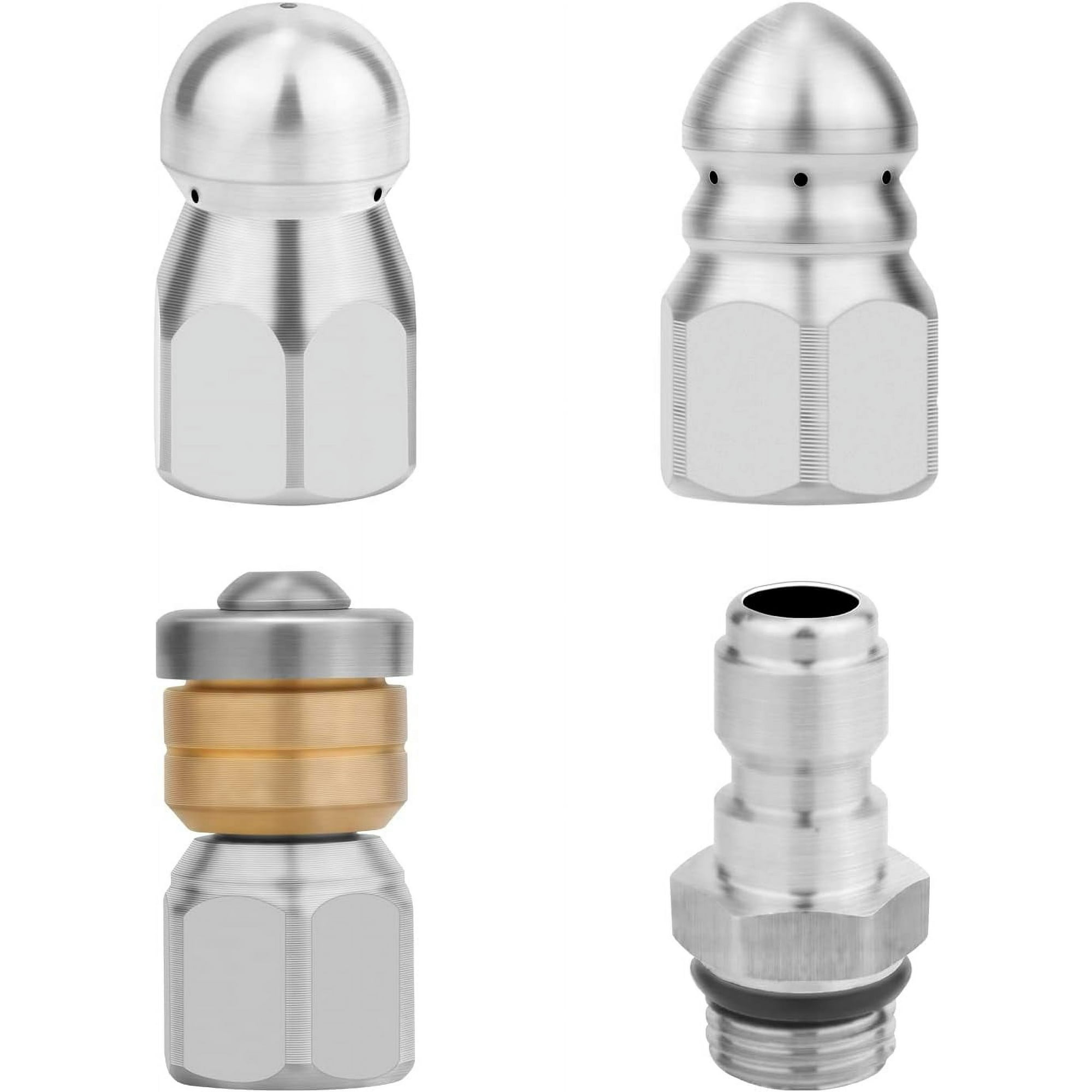 Click here for Ssuperp Buse De Nettoyage De Drainage 4pcs  Acier... prices