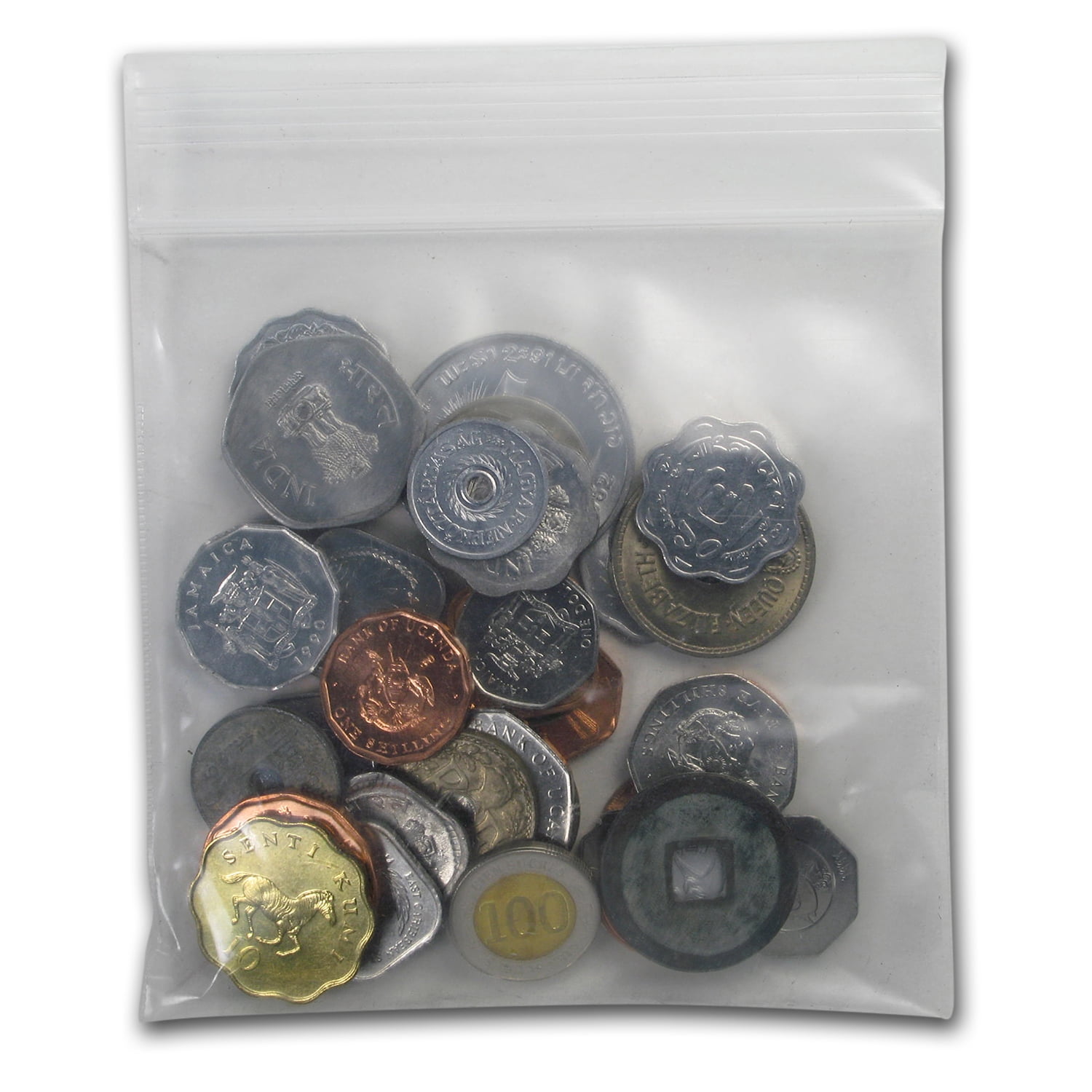 Mixed World Set 38-Odd Shaped Coins - Walmart.com