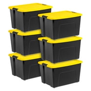 Plano's Heavy-Duty Rolling Plastic Storage Trunk, XLarge 108-Quart ...