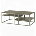 The Padena 3-Piece Living Room Set with Metal Frame and Wood - Modern ...