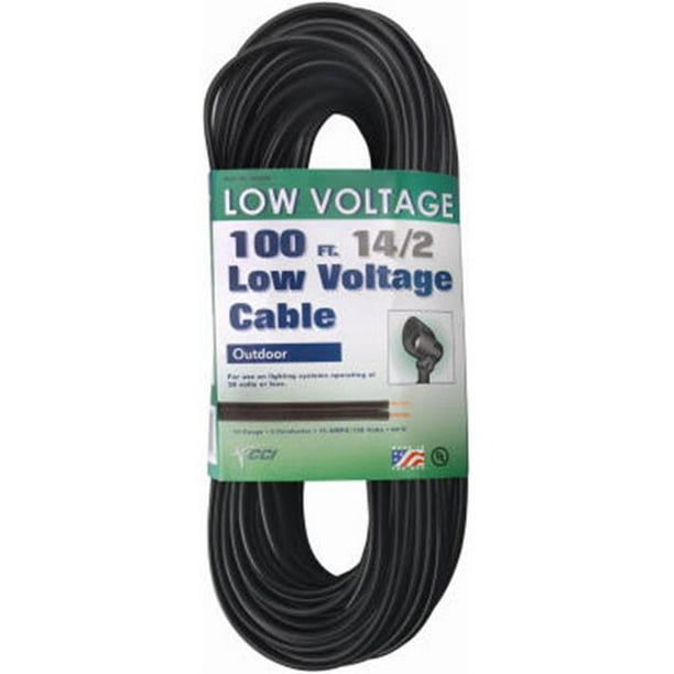 Coleman Cable 100 ft. x 7 in. Underground Low Energy Circuit Lighting ...