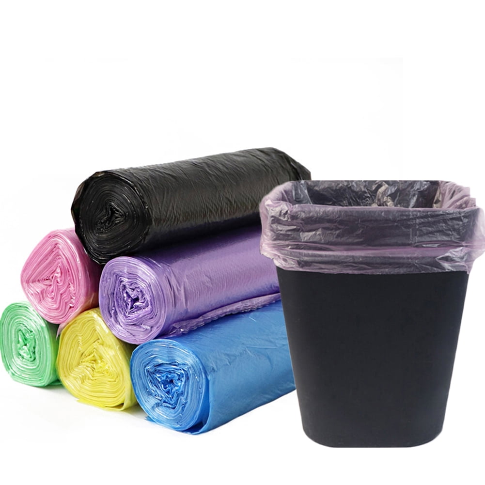 D-GROEE 5 Rolls 100Pcs Disposable Trash Bags Kitchen Garbage Bags ...