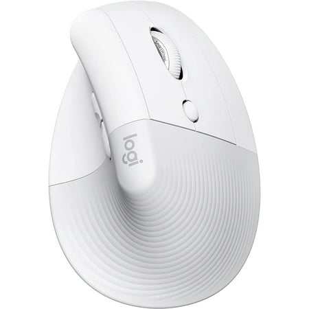 Logitech Lift Vertical Ergonomic Mouse, Wireless, Bluetooth or Logi ...