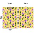 Acrylic Writing Board Gold 12.5*9 Inch Clipboards Transparent Acrylic ...