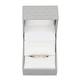 14kt Rose Gold Plated Genuine Diamond Accent Stackable Ring - Walmart.com