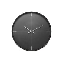 Clocks - 30" Round - Large Oversized - Wall Clock - Black Plastic Frame ...