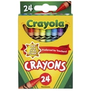 Crayola Regular Size Crayons, 8 Colors Per Box, Set Of 24 Boxes ...