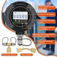 1-Pack Digital Vacuum Gauge for HVAC, 0-75,000 Micron Range, 1/4 SAE 7/ ...