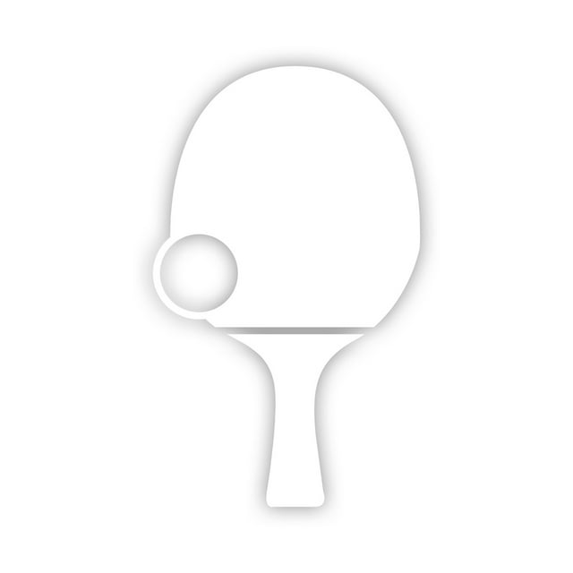 Table Tennis Sticker Decal Die Cut - Self Adhesive Vinyl - Weatherproof ...