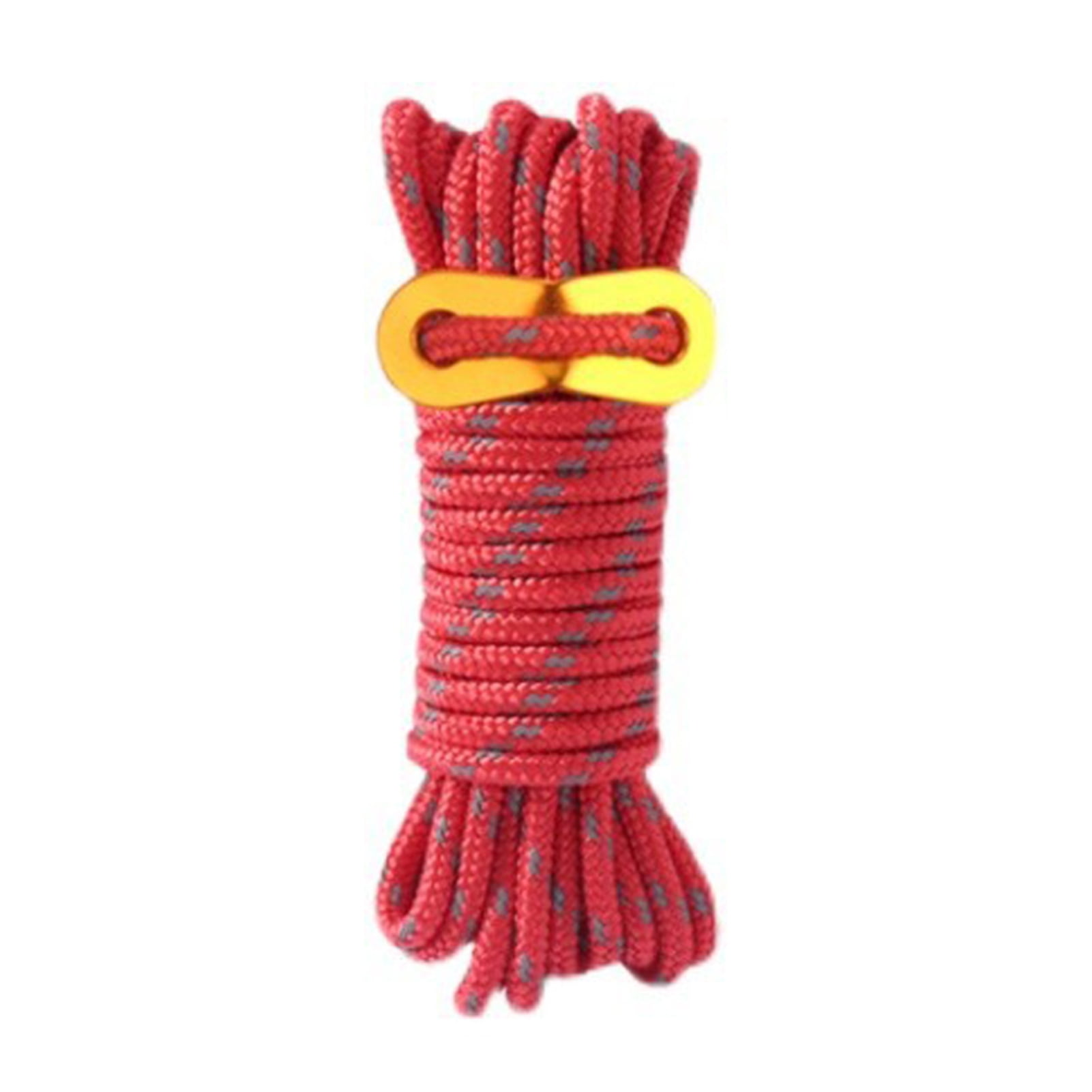 Lohuatrd Nylon Camp Rope Lightweight Bold Adjustable Buckle Tent Rope ...