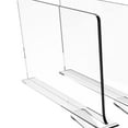 flameer Closet Shelf Dividers Separators Transparent Closet Organizer ...