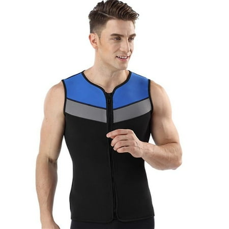 Evago Wetsuit Vest Men 3mm Neoprene Top Sleeveless For Men Diving ...