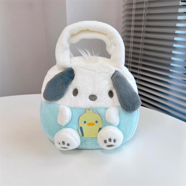 Plush Sanrio Bag Kawaii Kuromi Cinnamoroll Stuffed Backpack for Girls ...