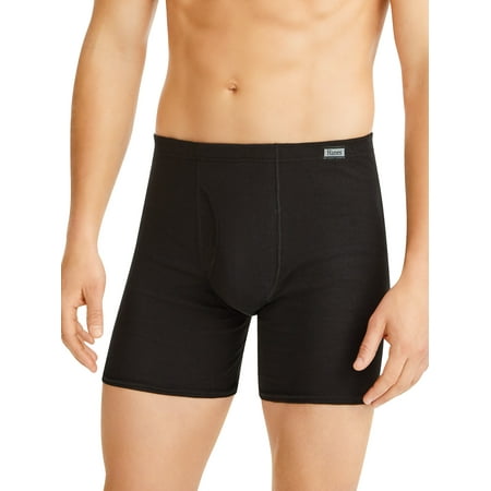 Hanes - Hanes Men's Value Pack Covered Waistband Boxer Briefs, 6 Pack ...