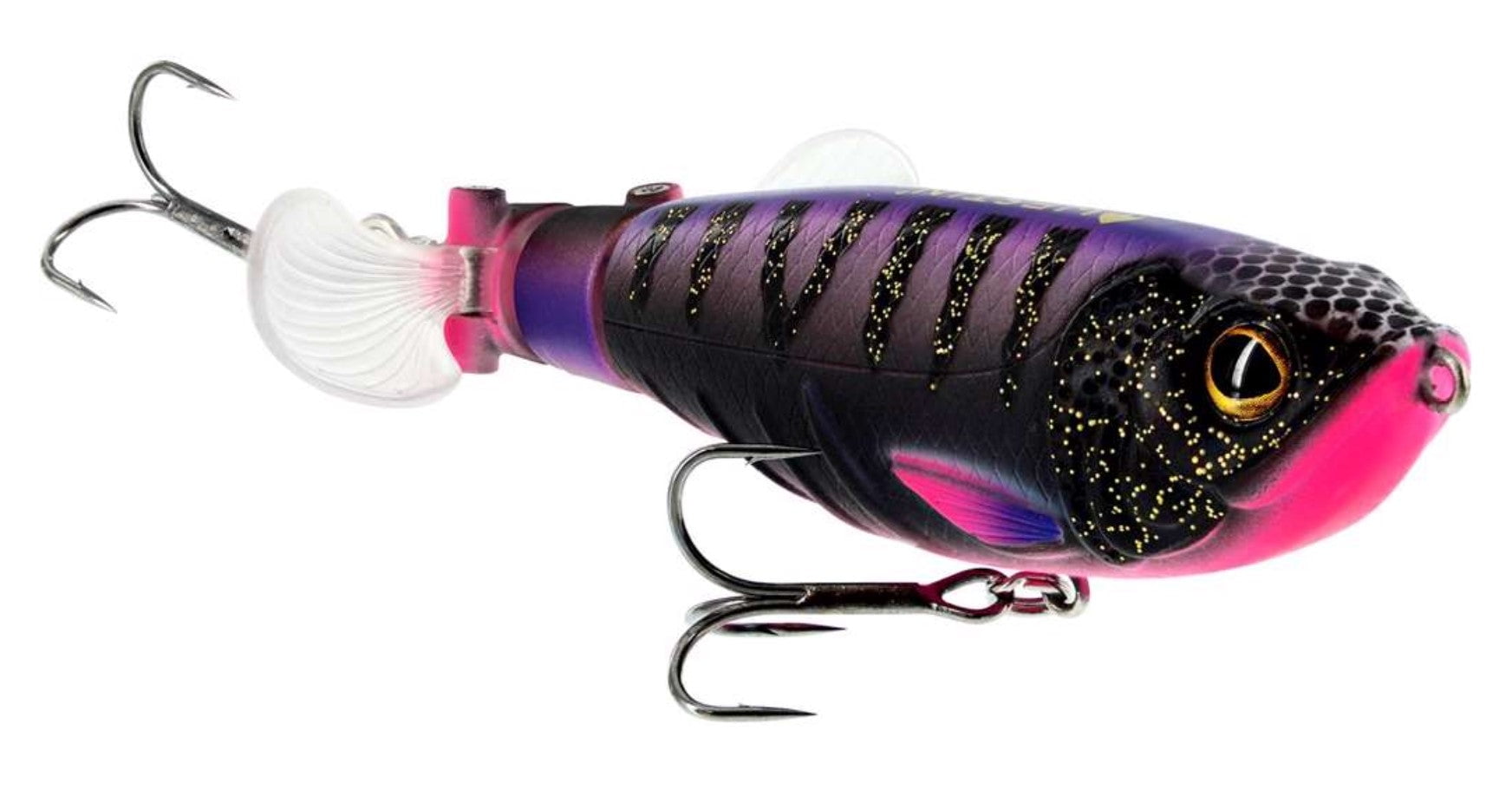 Westin Spot-On Twin Turbo Topwater Bass Fishing Lure - 3-1/2", 11/16 oz ...