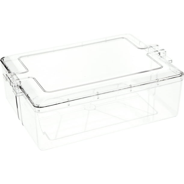 Plastic Totes in Plastic Storage Bins & Boxes | Clear - Walmart.com