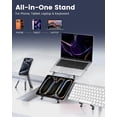 3-in-1 Portable Foldable Magnetic Stand, Suitable for Smartphones, Pad ...