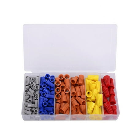 Goriertaly Pack of 158 Electrical Wire Connector Screw Rotating ...