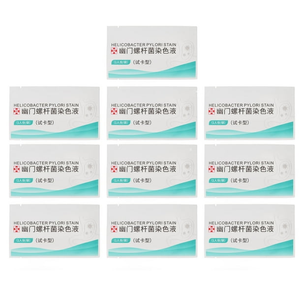 Gut Health Test Strip,10pcs Helicobacter Pylori Test Helicobacter ...