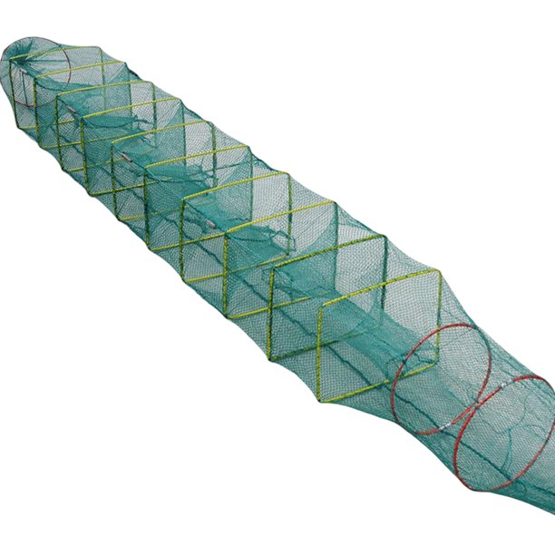 Thinsony Fishing Folding Mesh Cage Foldable Cages Fishing Net Fish ...