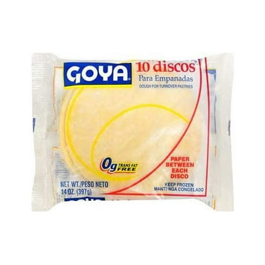 Goya Tapa Empanada Dough Shell, 11.6 Ounce, 16 Count, Puff Pastry for ...