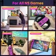 SPBPQY Game Controller for Nintendo Switch, Neon Purple and Orange ...