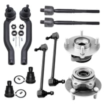 Detroit Axle - 8pc Front Wheel Bearing Hubs Suspension Kit for 2011 ...