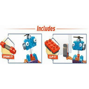 Mega Bloks Inventions Mega Construx Blue Brick Building Set - Walmart.com