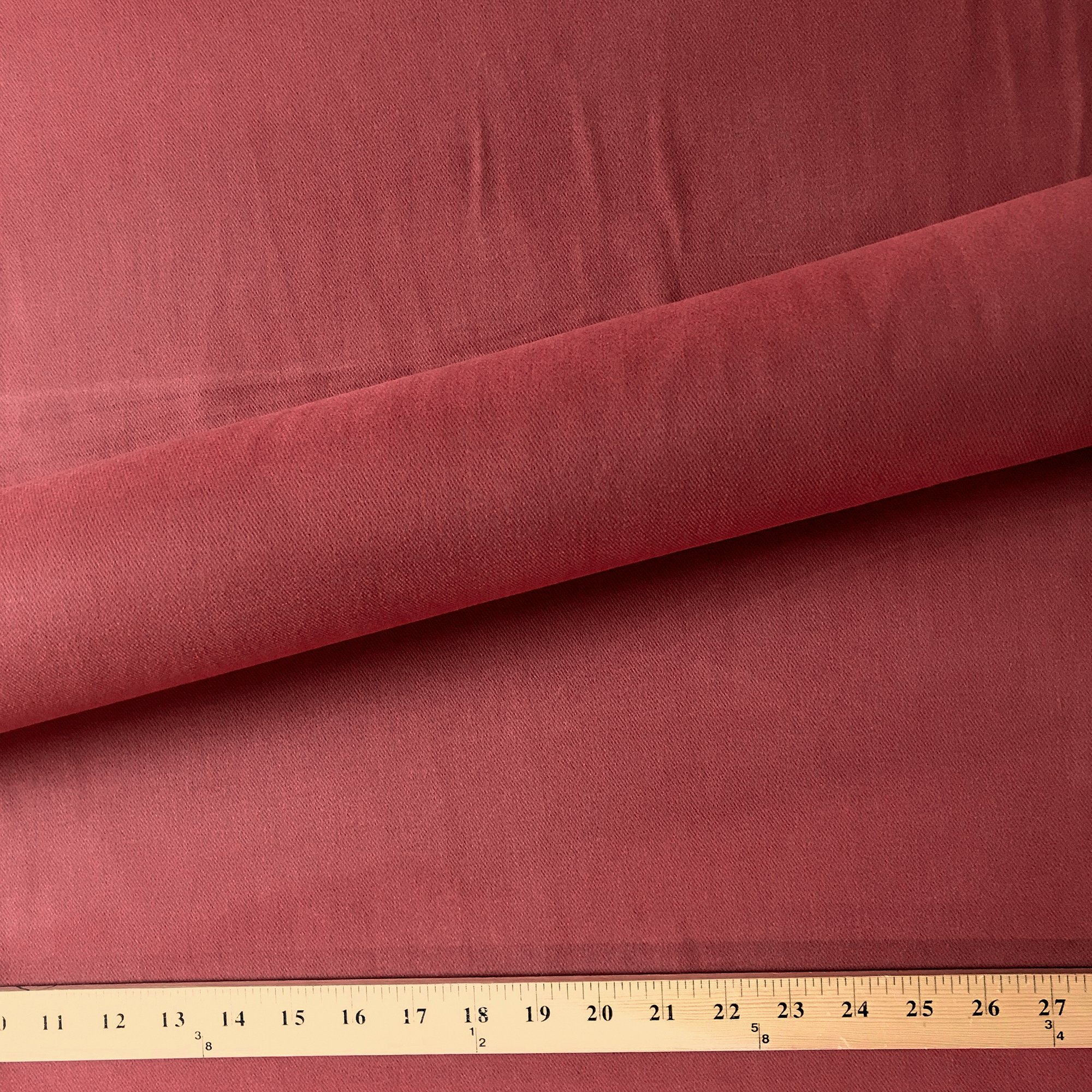 Ariston Red 100% Cotton Solid Upholstery Fabric 54′ by the Yard