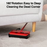 Eyliden Hand Push Carpet Sweeper, Manual Lightweight Vacuum with Dual ...