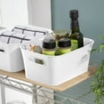 Mainstays 2-Pack Small Plastic Storage Bins, White - Walmart.com