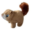 Apricot Walking Plush Squirrel Toy - Battery Operated Stuffed Animal ...