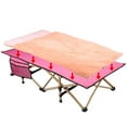REDCAMP Comfy Foldable Camping Cot for Children, Portable Toddler ...