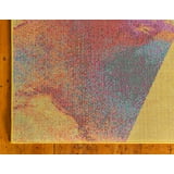 Unique Loom Cairo Lyon Rug Multi/Blue 5' 1" x 8' Rectangle Geometric ...