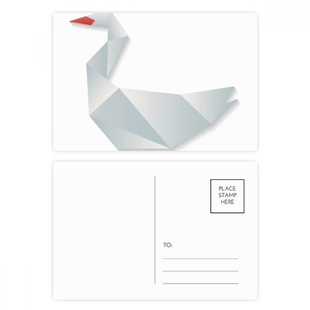 Geometric Abstract Goose patron de origami Set cumpleaños gracias ...