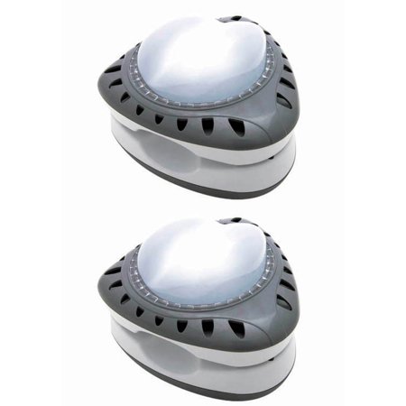 Intex Above Ground Energy Efficient LED Magnetic Pool Light (2 Pack ...