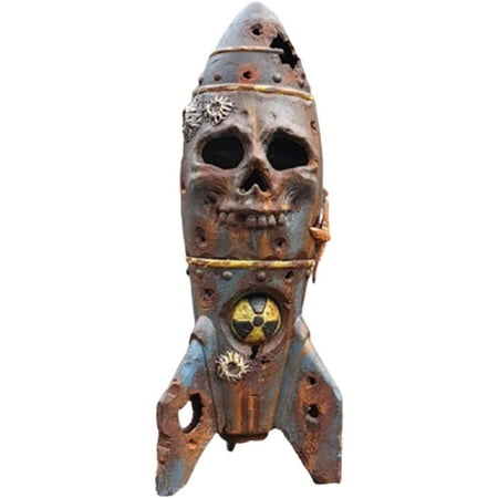 The Skull Bomb - Small Nuclear Warhead Decor, Handmade Resin Skull Bomb ...
